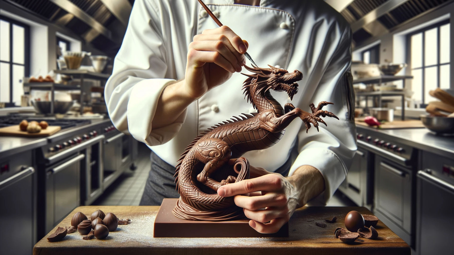 1er. Concurso Interno Escultura de Chocolate | Universidad San ...